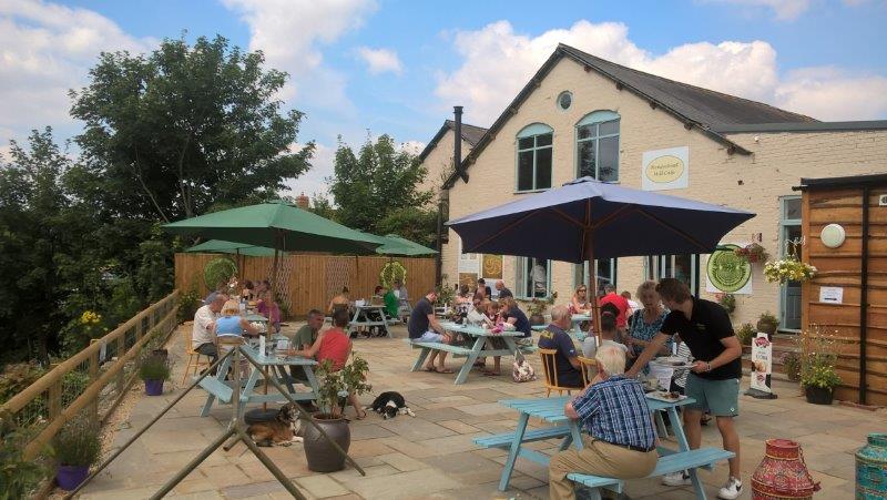 Honeystreet Mill Cafe on the Kennet and Avon Canal - Honeystreet Boats